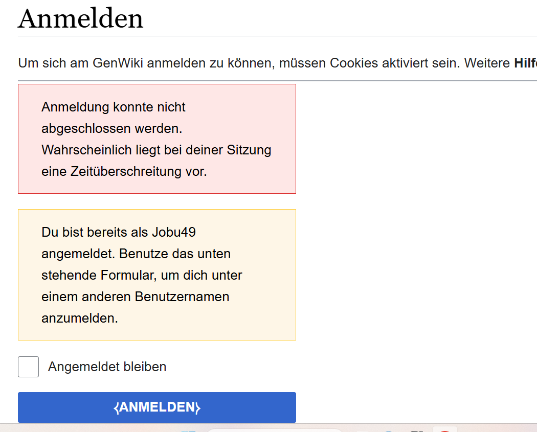 MediaWiki 1.39 Umstellung erfolgt - genwiki-l - genealogy.net